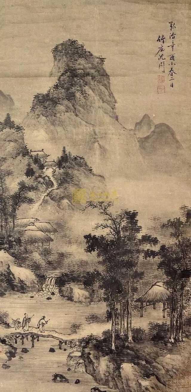 Shen Zhou Traditional Landscape Paintings: Seeing Love, Seeing Scenery ...