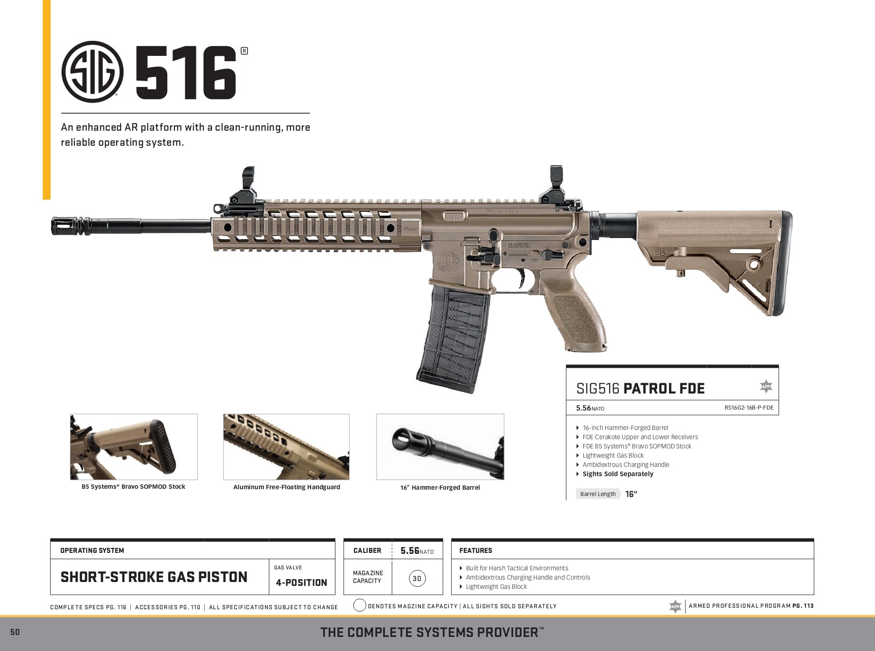 西格&紹爾 SG 516突擊步槍 - 資訊咖