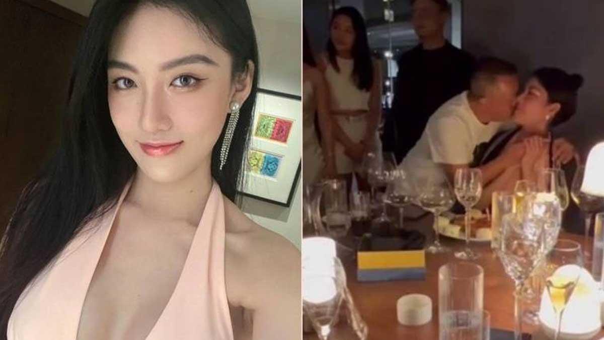 The 26-year-old hot model who was kissed by Zeng Zhiwei's birthday party spoke up: suspected of ...