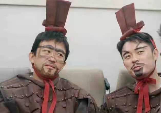 Ha ha!Deng Chao and Chen He's Tianba combination was renamed "Wall Tou ...