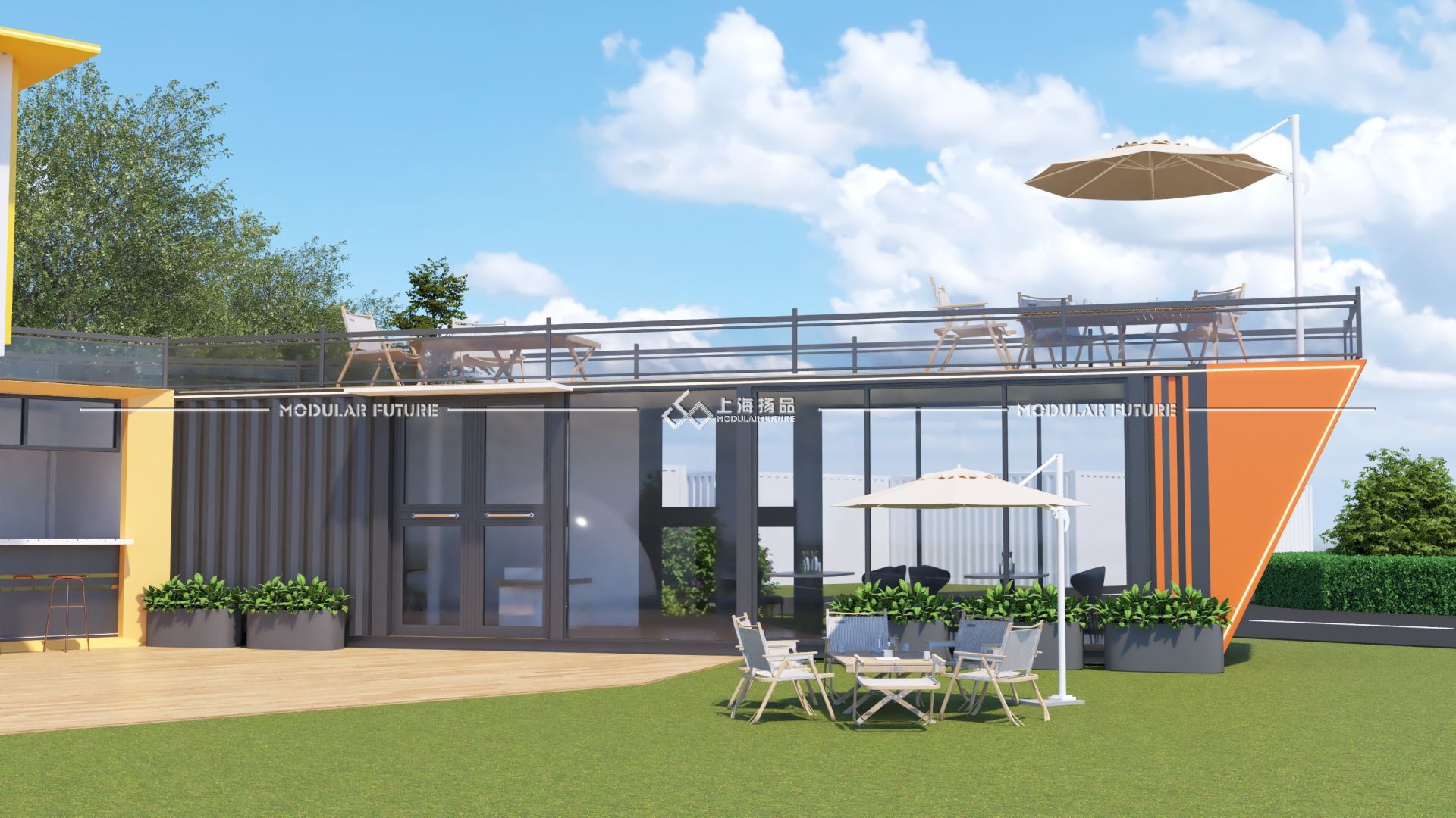 Harmony with nature, container camp: an innovative choice for camp ...