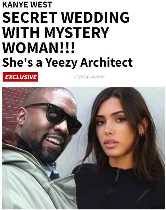 The missing Kanye West is actually married! - iMedia