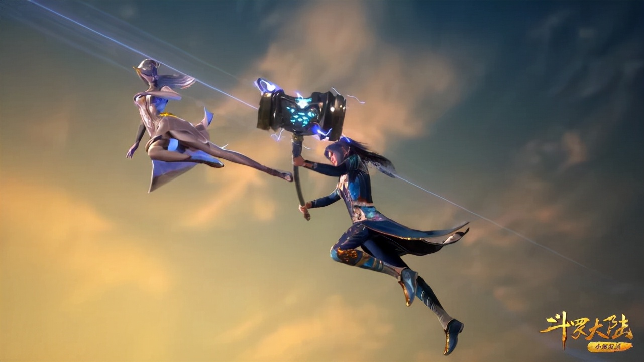 Douluo: Xiaobai took the Clear Sky Hammer in his hand and forced out ...