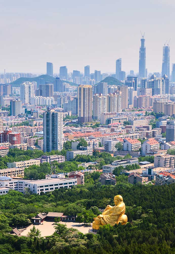The first impression of Jinan, the spring city, urban construction ...