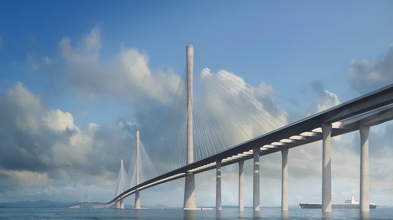 China plans to build a super bridge, so that you can drive directly to Taiwan, with a total ...