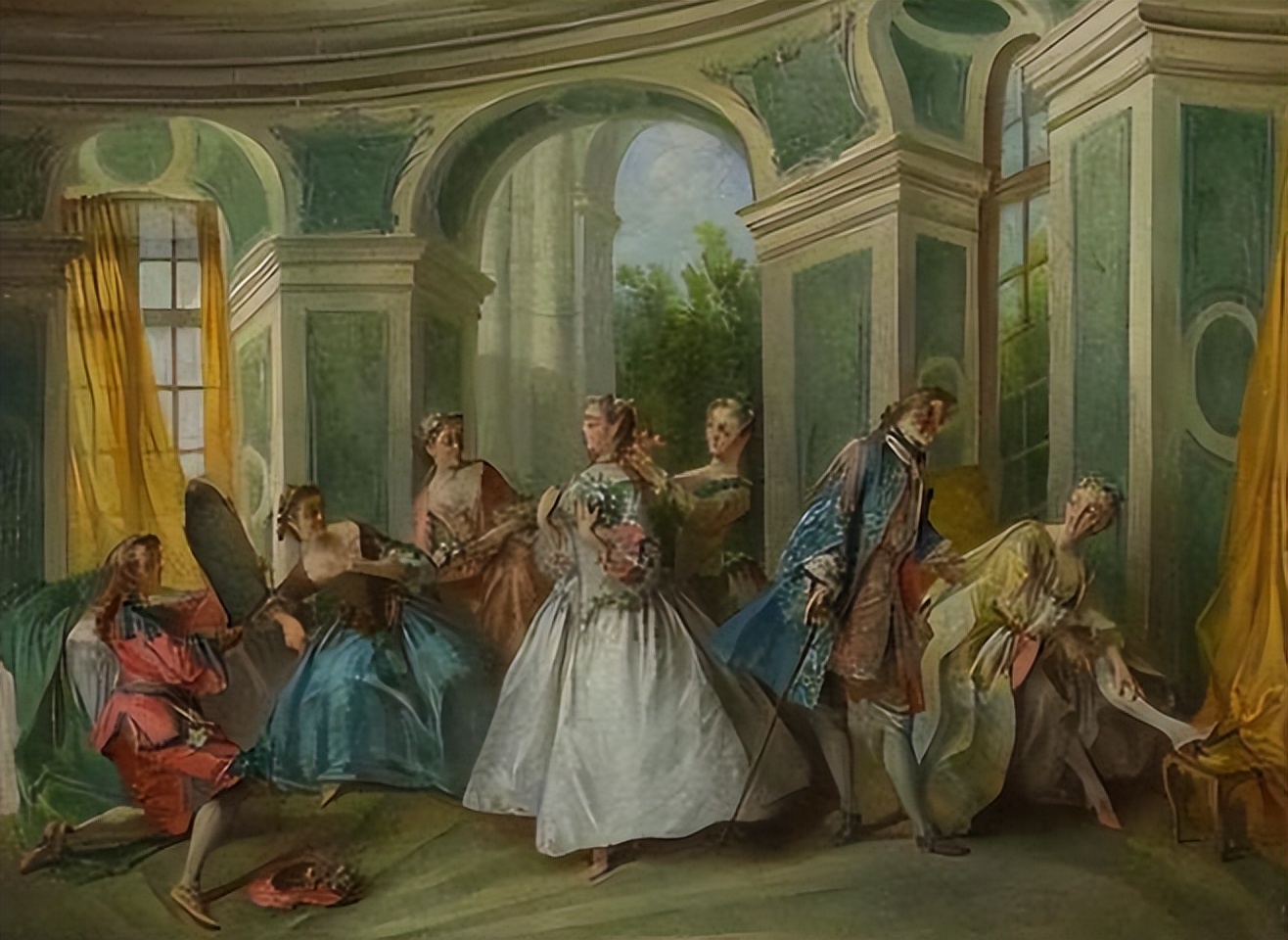 The Rock Gong Band of the Kingdom of Falkria, a jewel of the country's ...