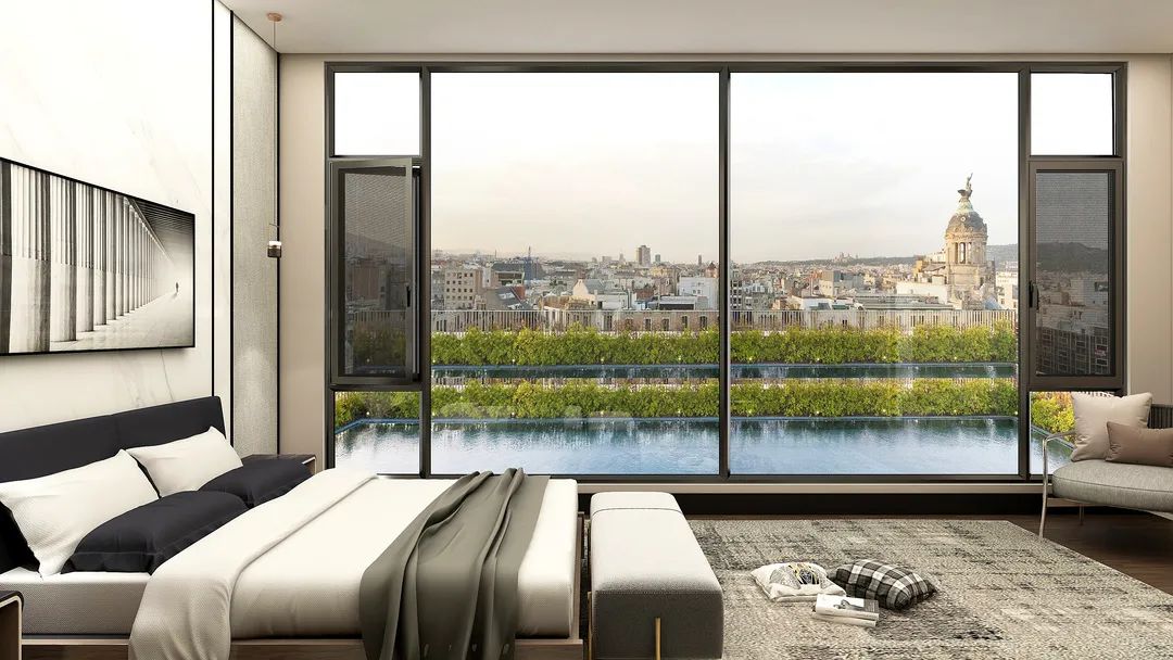 Very good! Choose the window with integrated window screen like this ...