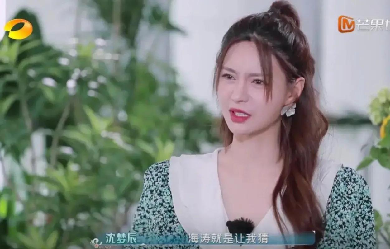Shen Mengchen talked about how to get along with Haitao on the show ...