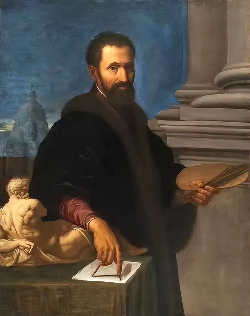Michelangelo is the most outstanding artist, what kind of artistic and ...