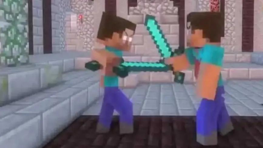 Minecraft Him and Steve's relationship - iNEWS