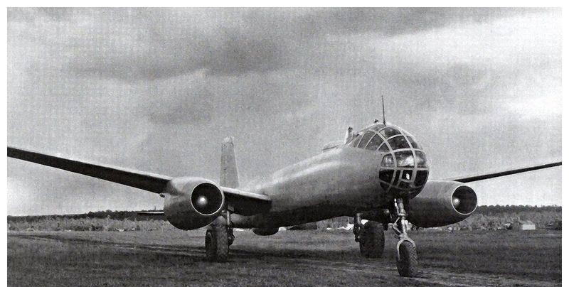 The original forward-swept wing bomber with advanced concept, the ...