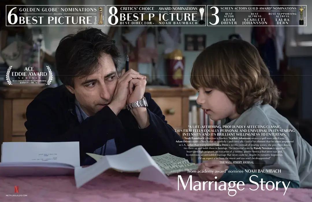 "Marriage Story" explores the balance of family relationships from the ...
