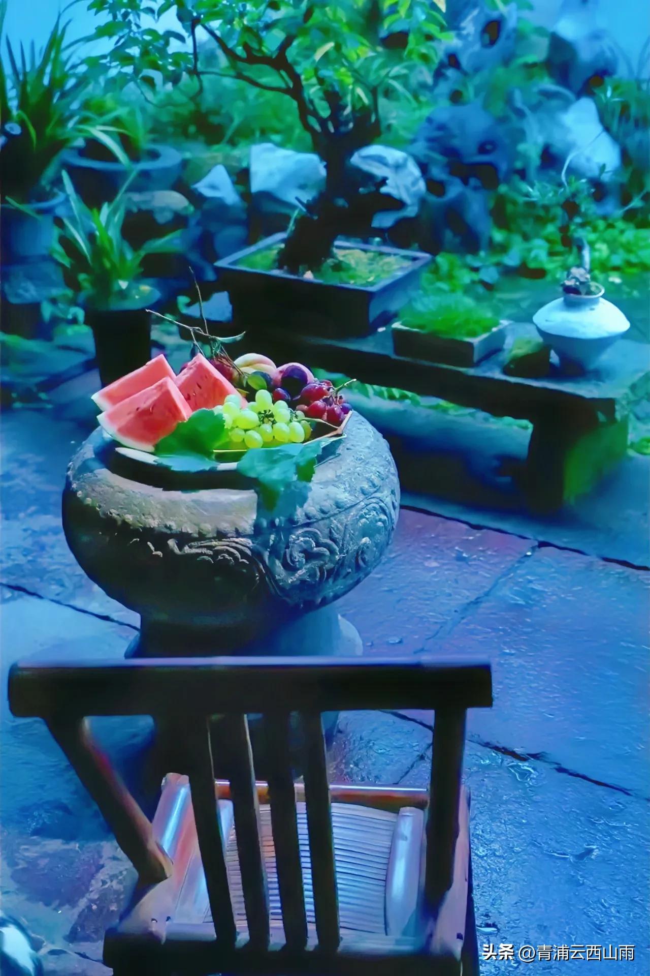 Chinese courtyard design layout (blue brick) - iNEWS