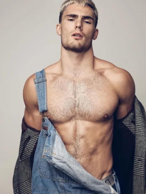 American handsome male model Levi Conely - iNEWS