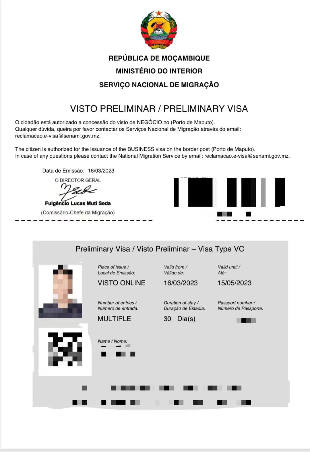 2023 Mozambique visa application strategy sharing - iMedia