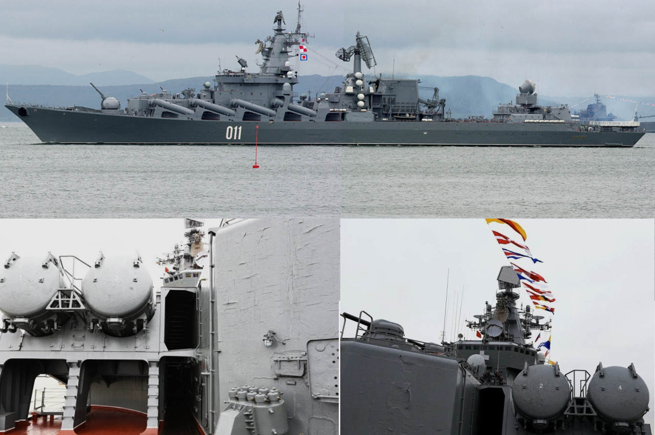 The Russian and American ships are stained with rust, and the Chinese ...