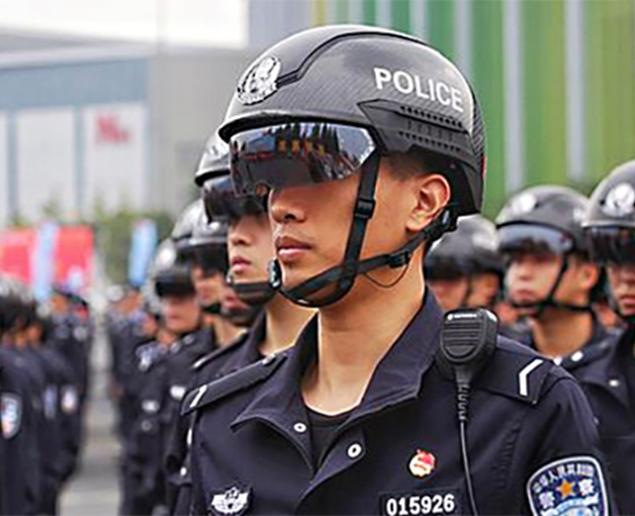 China's first mass-supply of police smart helmets for institutional ...