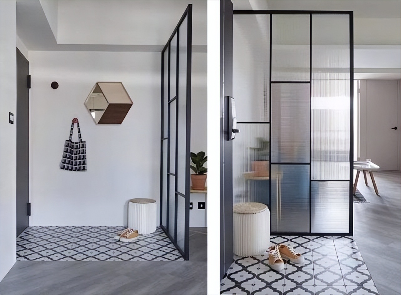 The 69-square-meter small apartment has a simple style, is practical ...