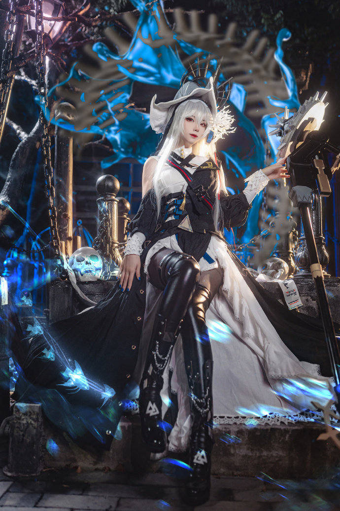 cos：明日方舟歸溟幽靈鯊Cosplay正片13P-Hazelnut_榛子 - 頭條匯