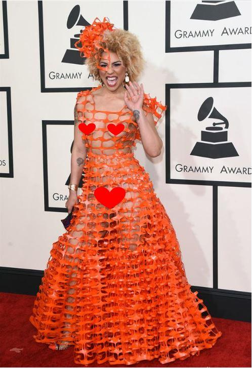 Red carpet hot eye look inventory: all kinds of translucent hollow ...