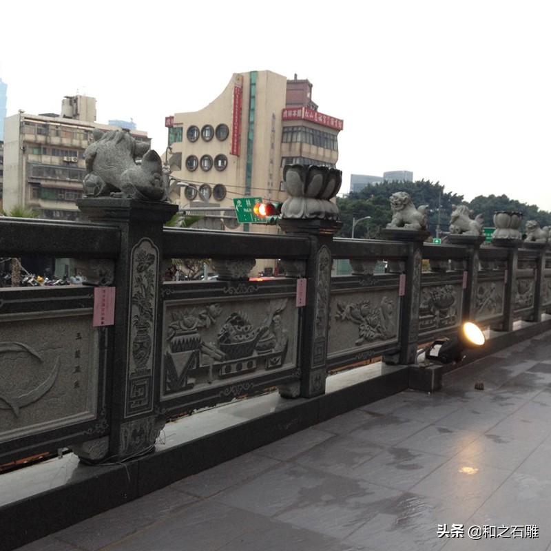 The choice of stone railings commonly used in temples - iMedia