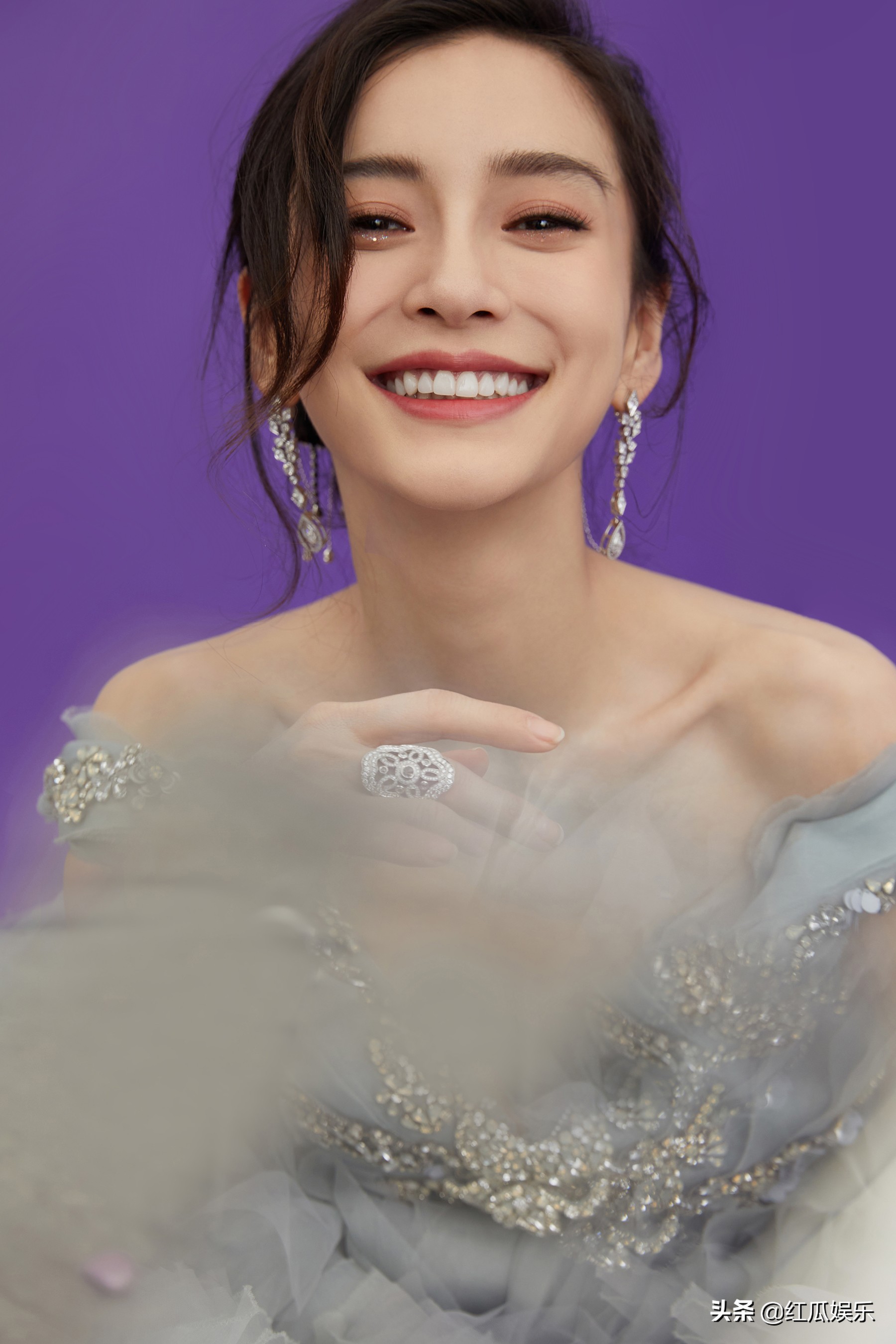 Angelababy is so gentle!The sweet style makes people intoxicated, and ...