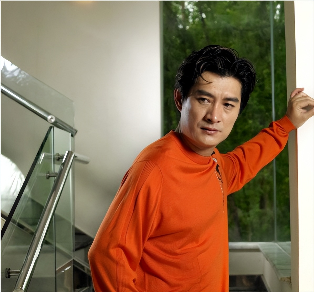 Taiwanese star Huang An, who wore a shirt with the words "Japan ...