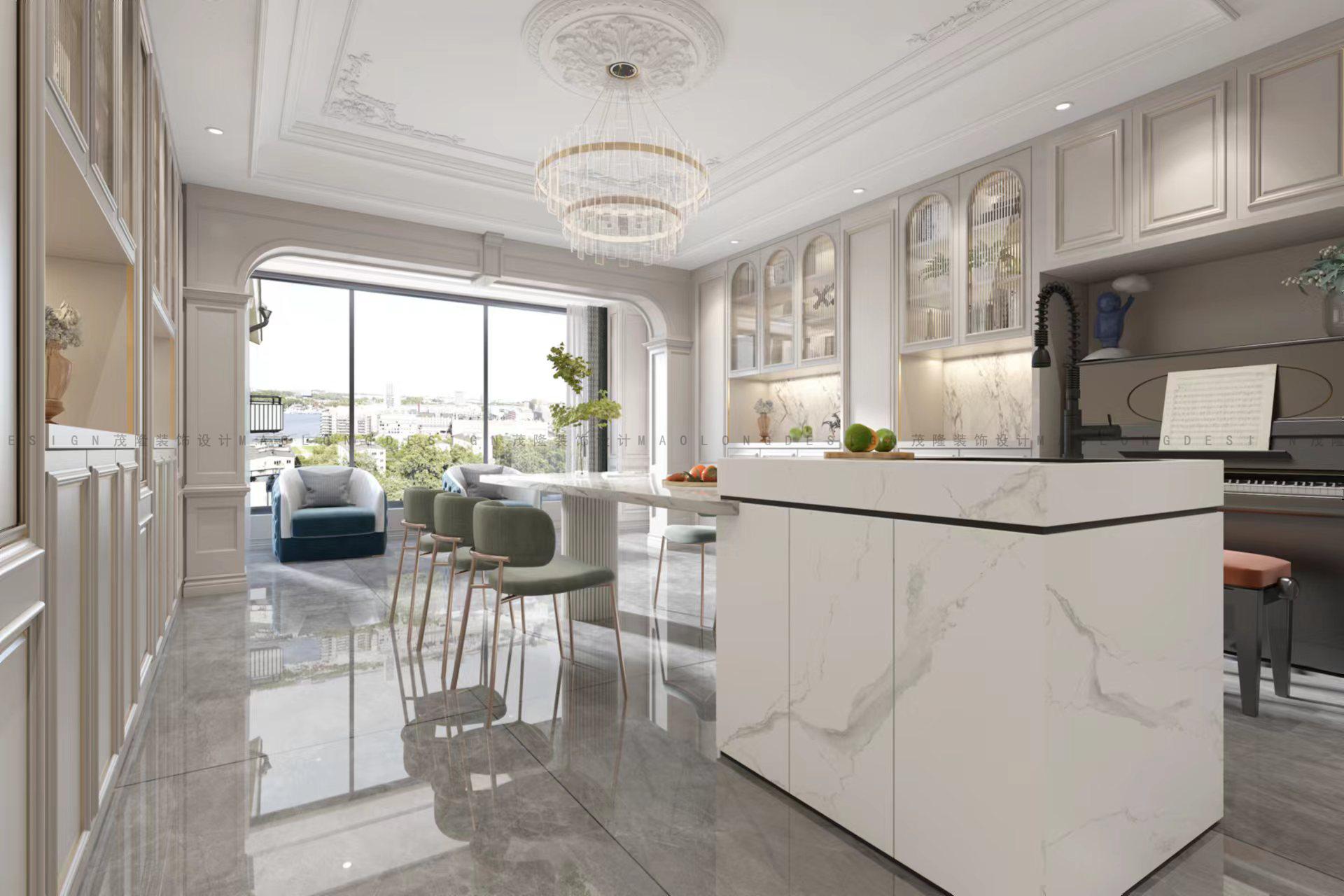 300㎡ French-style light luxury large flat, expressing ideal life - iNEWS