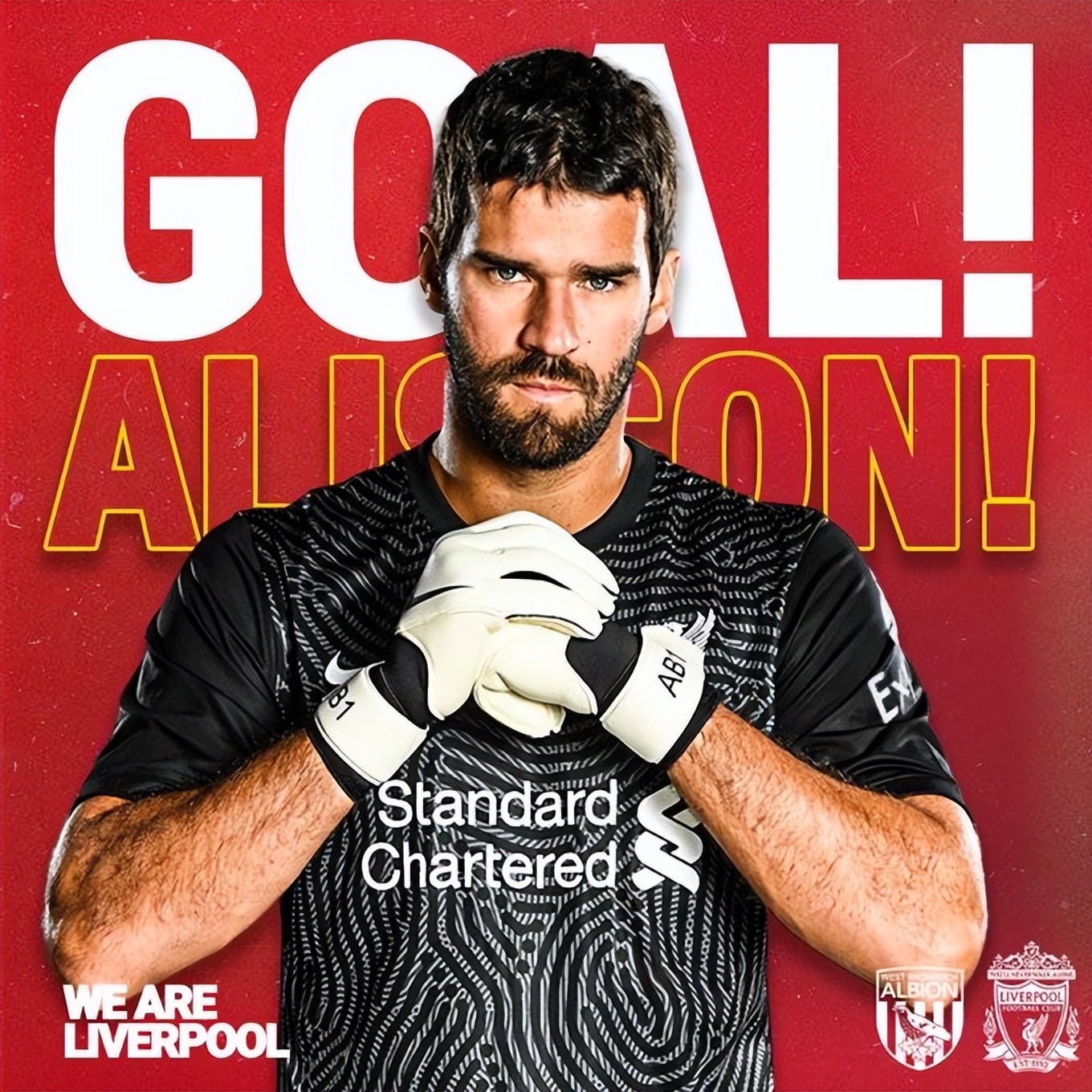 Top goalkeeper!Alisson has been involved in goals for four consecutive ...