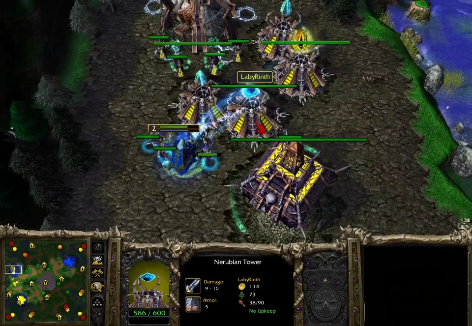 Warcraft 3: After Ice Tower TR, Laby released another "ultimate move ...