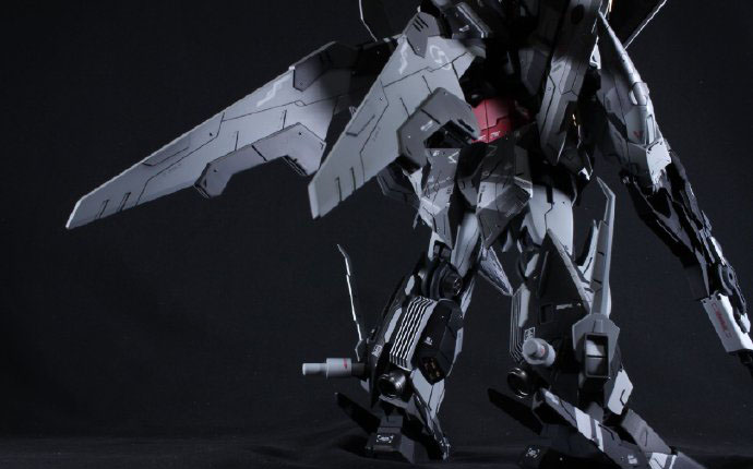 Cauchy Gundam Model, Grey Fine Paint - iNEWS