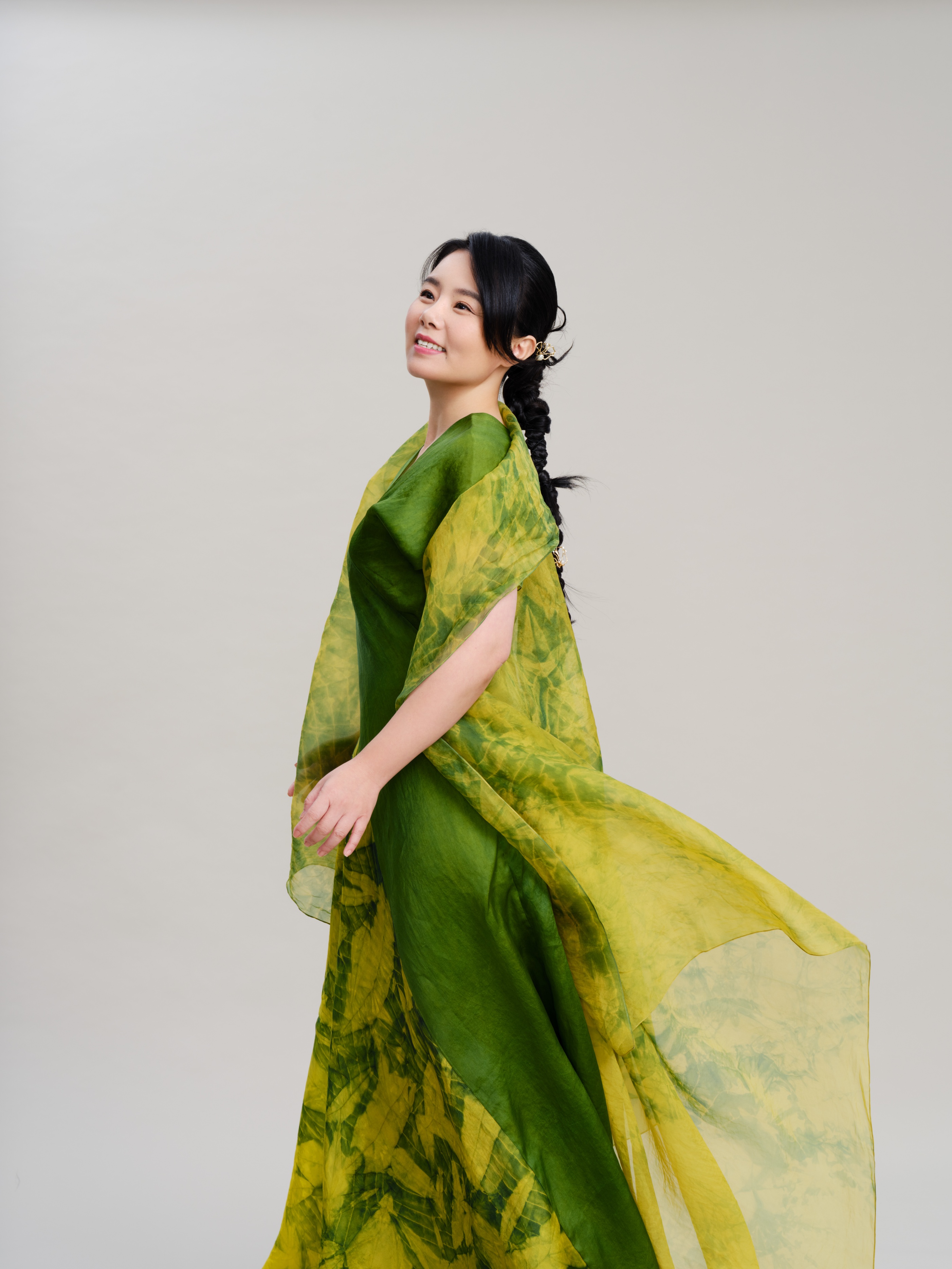 As a traveler of national style music, Gong Linna came to Xiamen on the ...