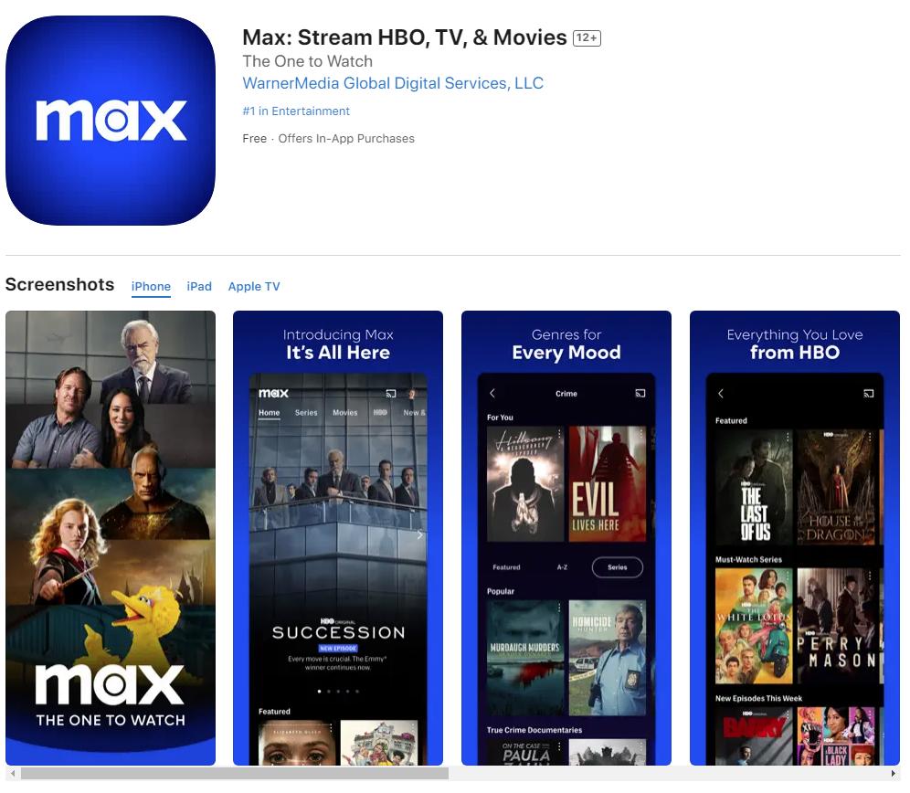 HBO Max becomes "Max" in the US - iNEWS