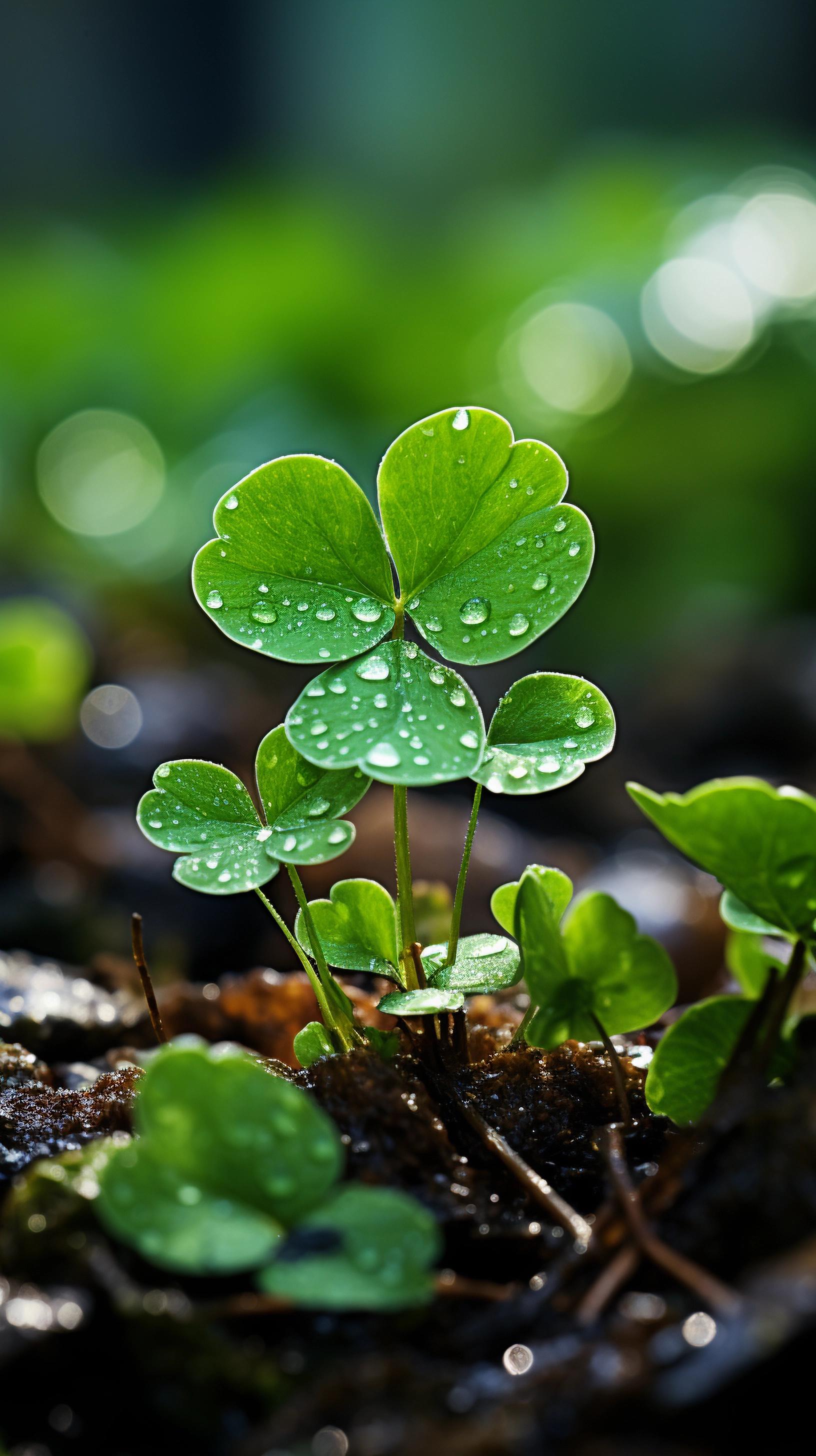 13 eye-protecting cell phone wallpapers - lucky clover - iNEWS