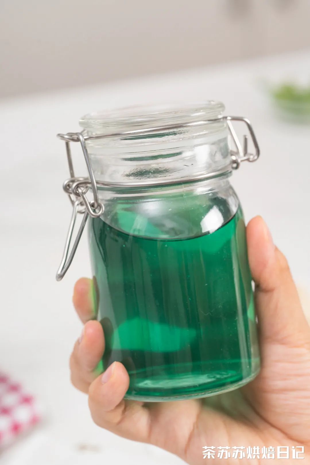 Mint syrup can also be made on your own!It's refreshing, it's delicious ...