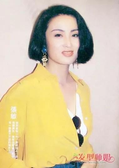 In those days, Hong Kong short hair goddess Yuan Jieying, Zhang Min ...