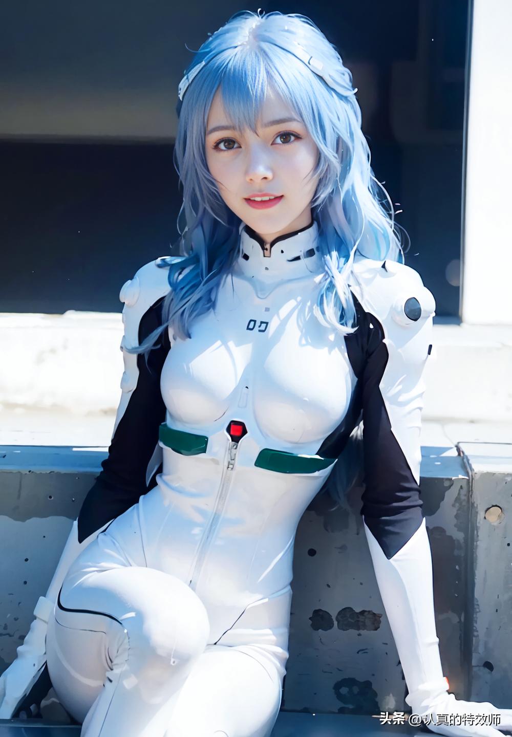 Rei Ayanami flashes! AI reproduces the goddess of "Evangelion", as good as a real Coser! - iMedia