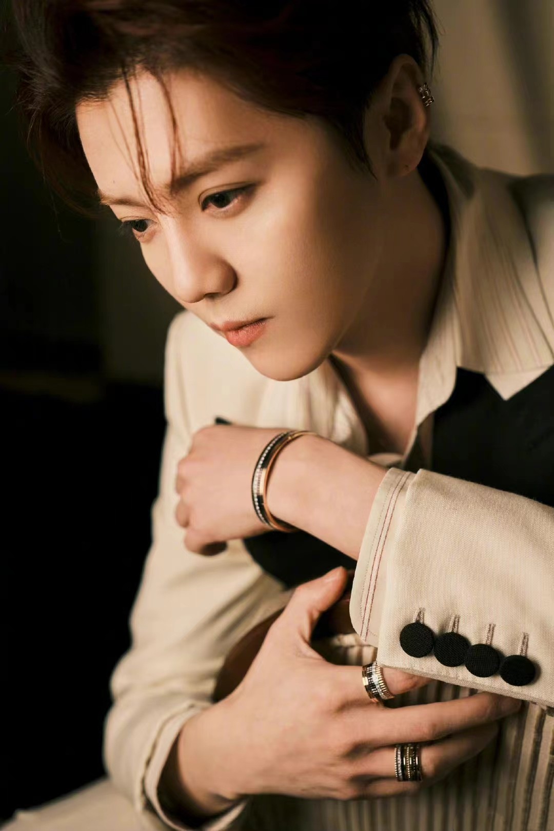 He once announced his love affair at the peak, and now the sweetness is ...