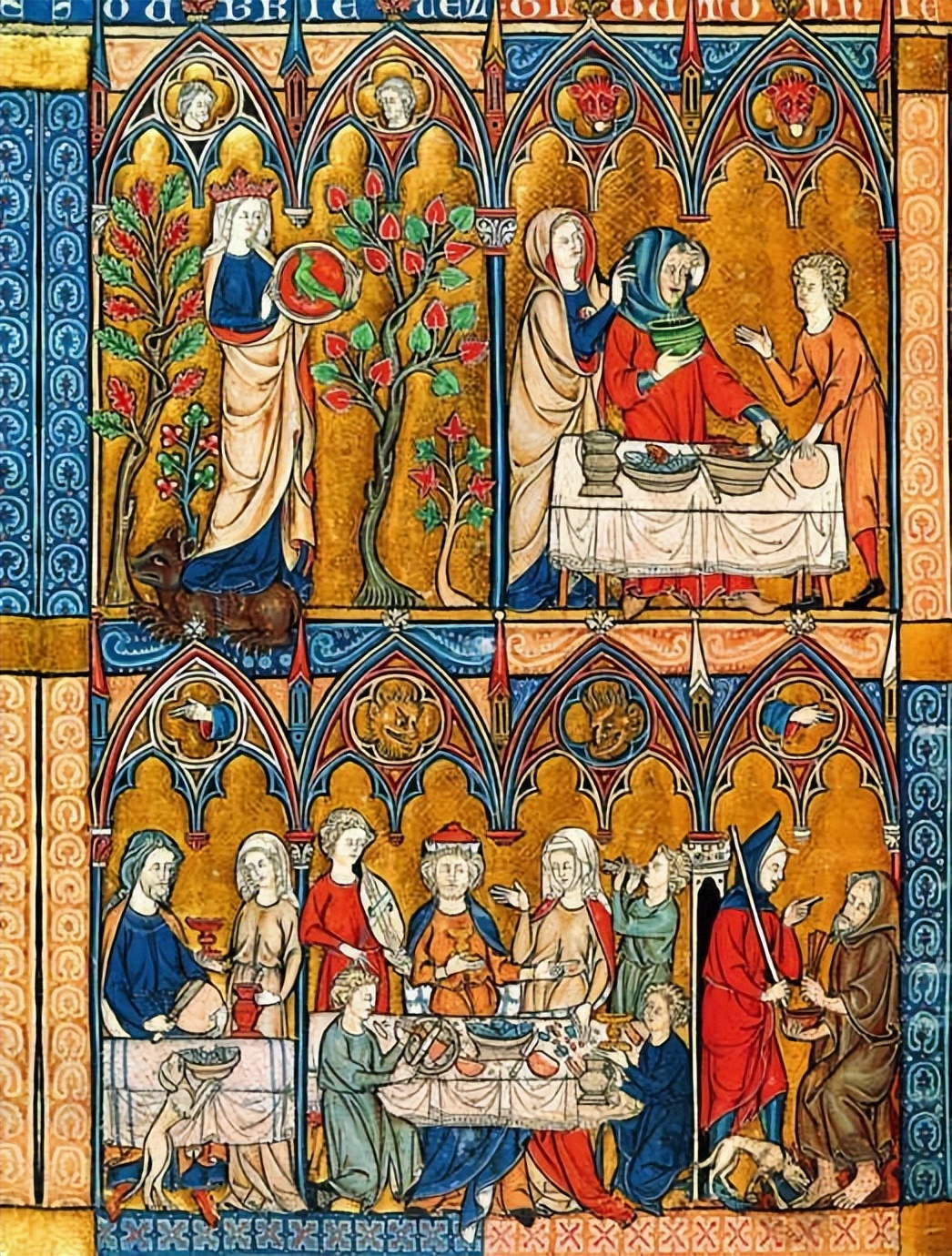 Unlock the Code of European Medieval Cuisine and Food from Drawings 1 ...