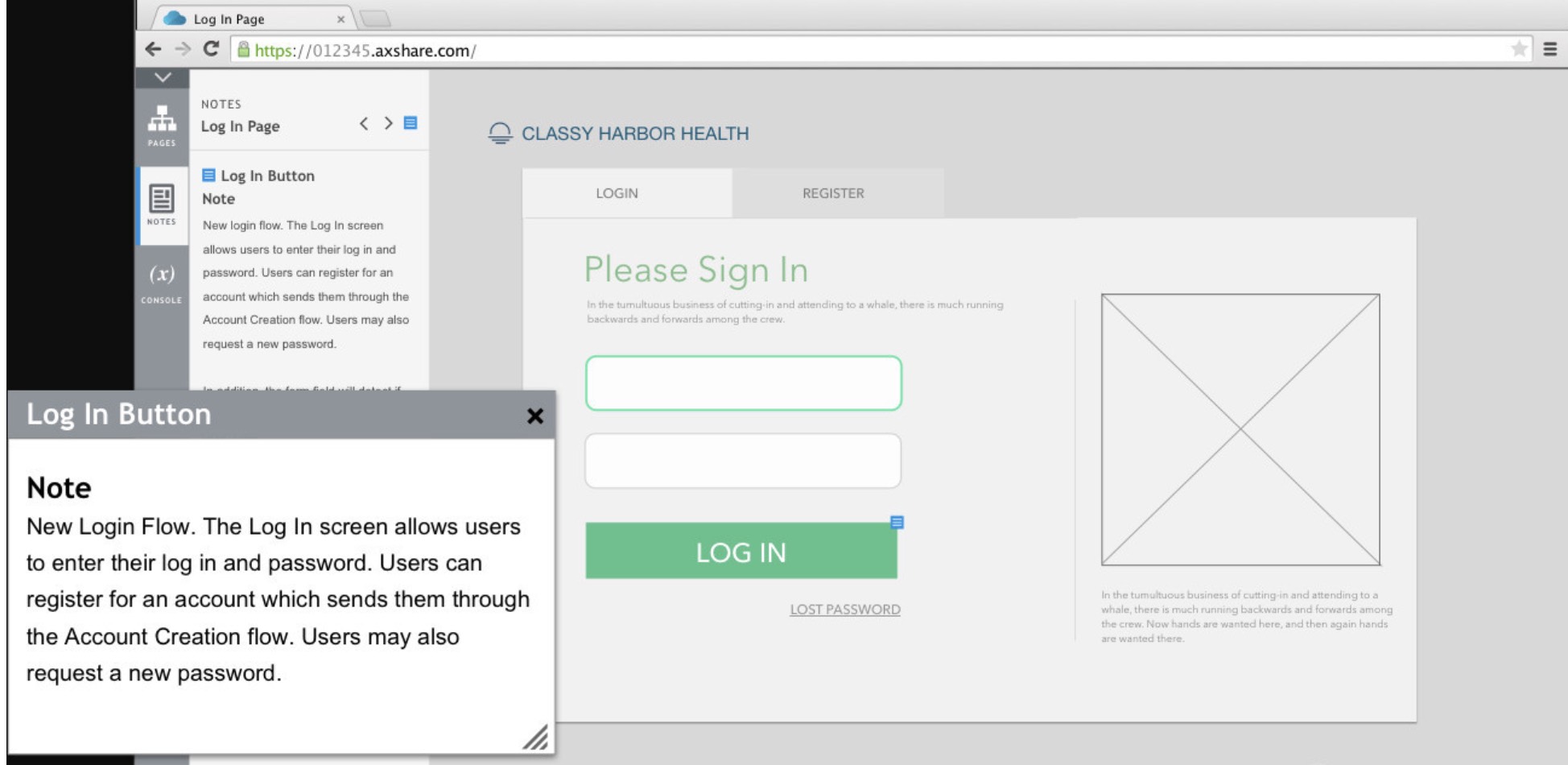Interactive prototyping tool: Axure RP 8 Chinese version - iNEWS