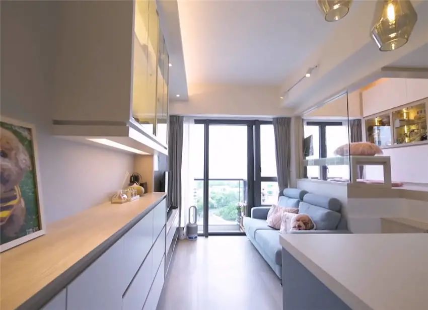 The first time I saw a 34-square-meter house in Hong Kong, it actually ...