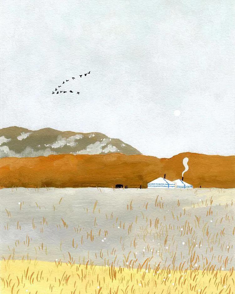 Appreciation of works by Korean illustrator slowus - iNEWS