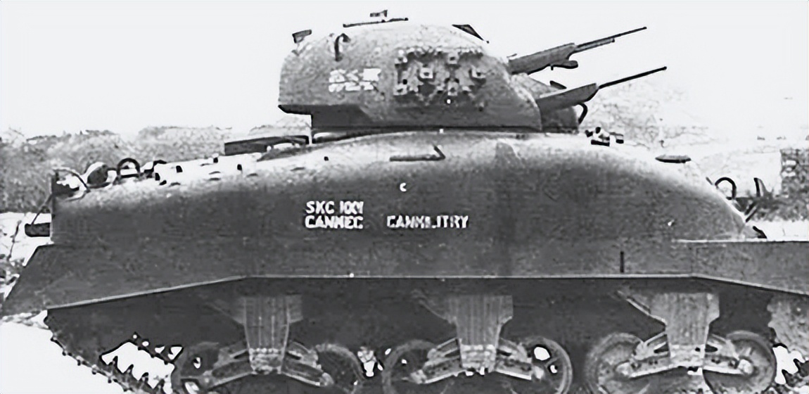 Canadian skink self-propelled anti-aircraft gun, 1800 rounds per minute ...