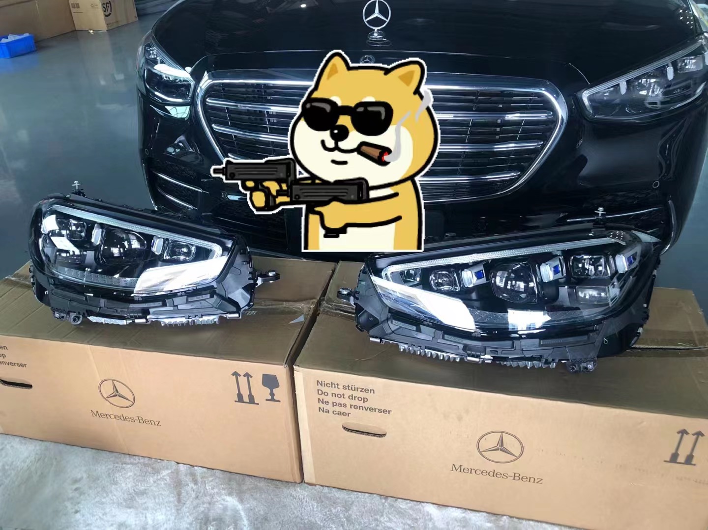 To see a meteor shower that belongs to you, drive the new Mercedes-Benz ...