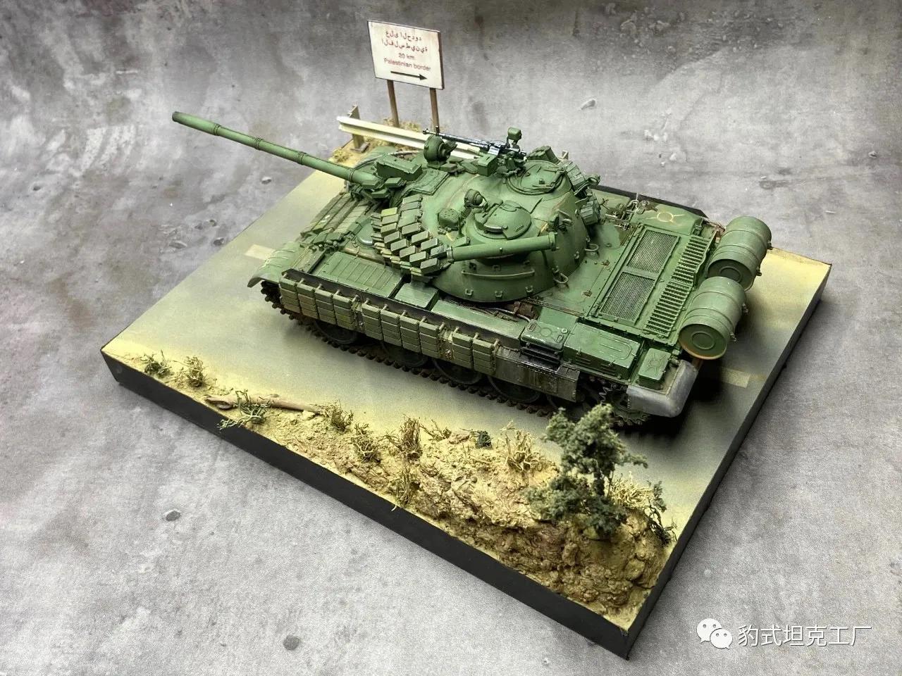 One of the five pairs of wheels—the T55 tank - iNEWS