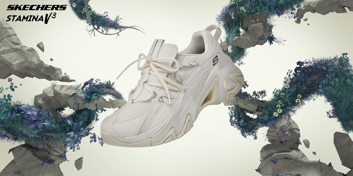 The future storm has landed!Skechers STAMINA V3 completes super-sense ...