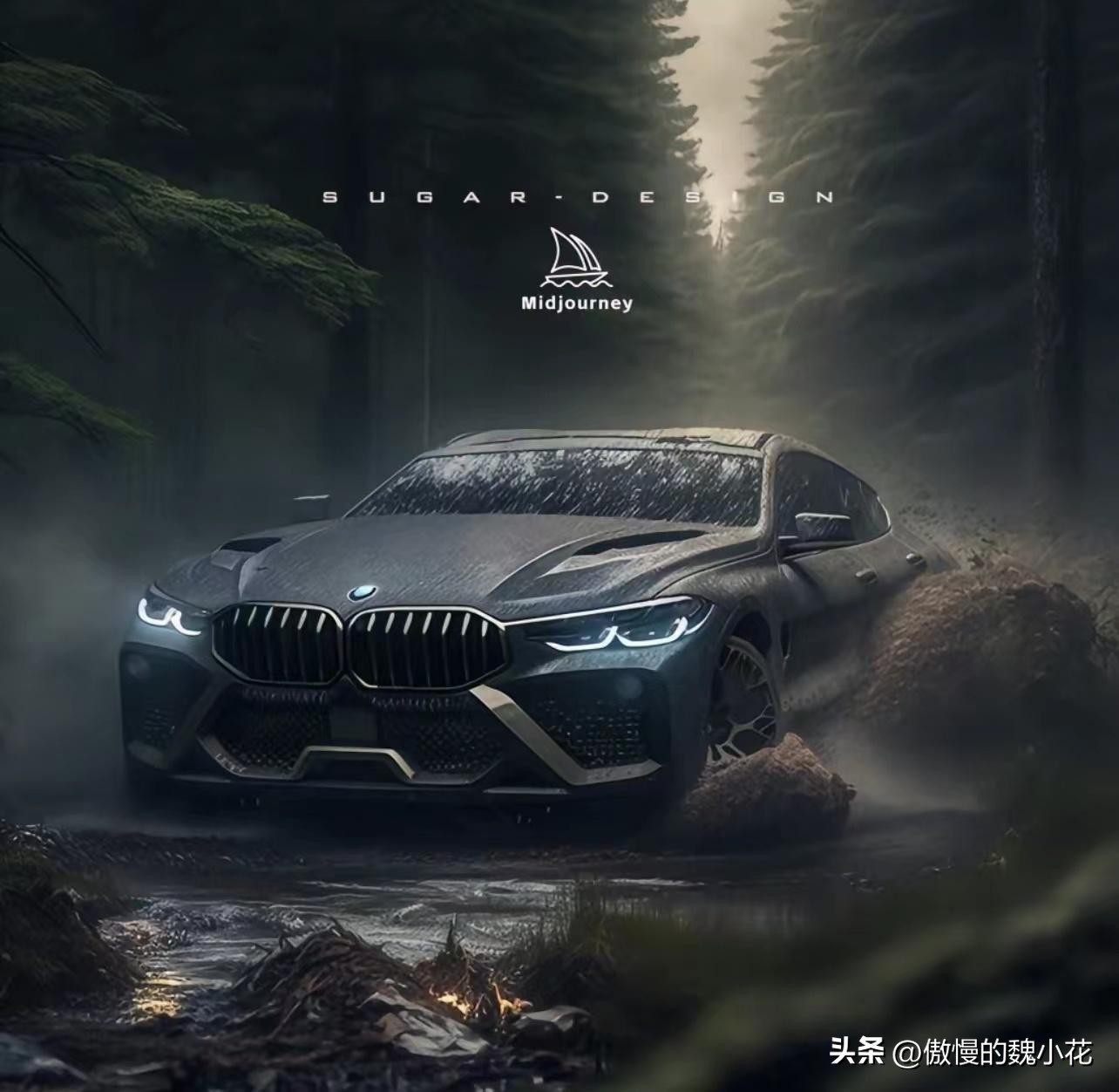 2023 "BMW X8" multiple exposure! Beautiful ceiling, equipped with ancestral 4.4T engine - iMedia