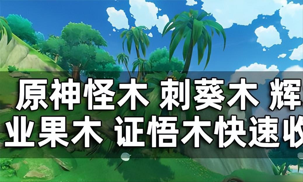 "Original God" Sumeru Wood Quick Collection Guide - iNEWS