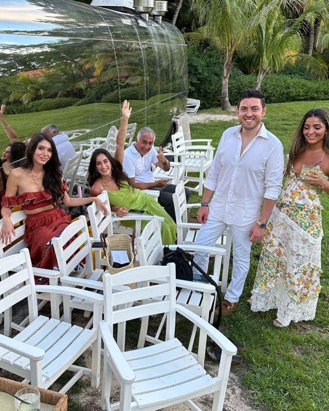 amazing! Princess Iman Pahlavi's engagement ceremony on the beach makes ...