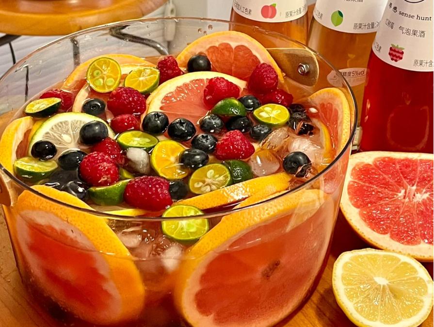 A delicious summer fairy drink, super greasy, refreshing and refreshing ...